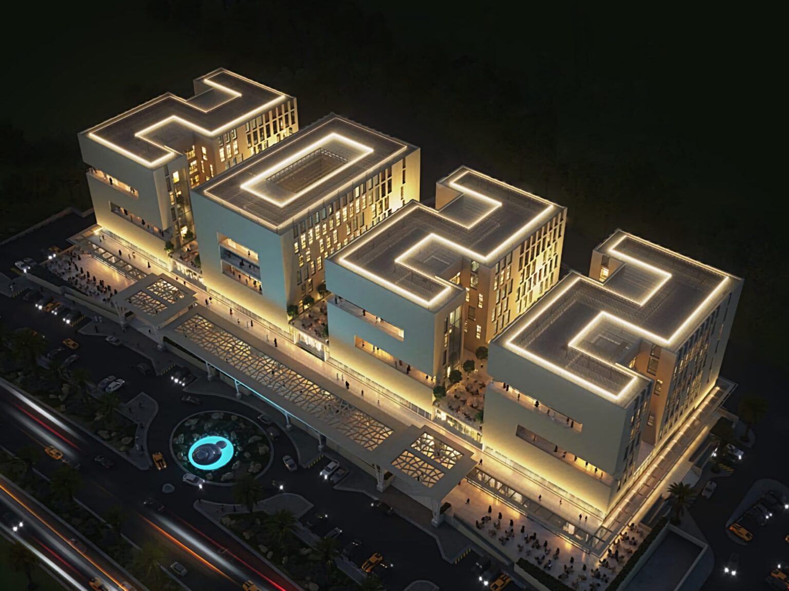 The 2022 Iconic Building Project in Doha – Regents LED